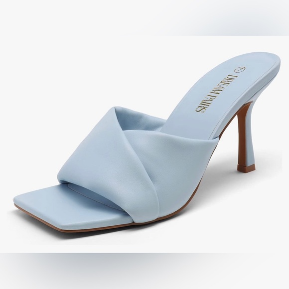 Shoes | Nwt High Stilettos Heels Mule Open Square Toe Slip On Multiple ...
